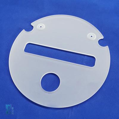 China Custom High Quality Opaque Frosted Quartz Sheet High Temperature Resistant for sale