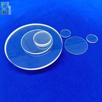 China High Light Transmittance Ultraviolet Quartz Glass Disc for sale