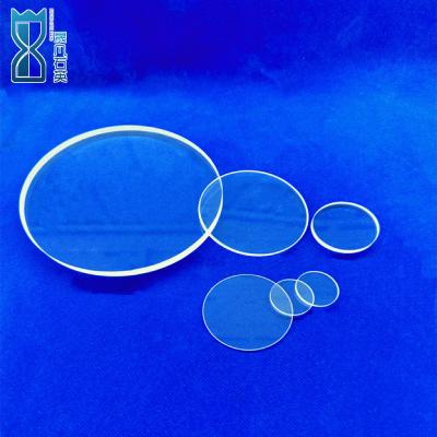 China Custom High Purity Fused Silica Quartz Glass  Optical Windows For Protect Sensors for sale