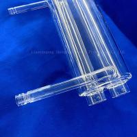 China Custom High-temperature Laboratory Instrument Quartz Double Tube for sale