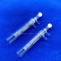 China Custom High-temperature Laboratory Instrument Quartz Double Tube for sale