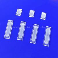 China Factory Custom Slotted Quartz Glass Sheet High Temperature Resistance for sale