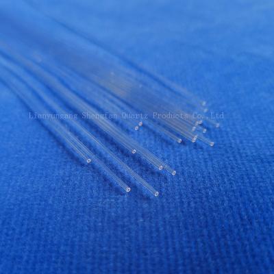 China Factory Custom Transparent Small Diameter Quartz Capillary High Temperature Corrosion Resistant for sale