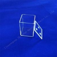 China High Transmittance Corrosion Resistant Quartz Glass Plate for High Temperature Laboratory Use for sale