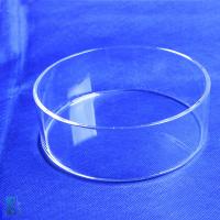 China High Transmittance Corrosion Resistant Quartz Glass Plate for High Temperature Laboratory Use for sale