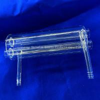 China High Purity SIO2 99.99% Quartz Glass Tube with 1100℃ Working Temperature and Clear Transparent for Laboratory Use for sale
