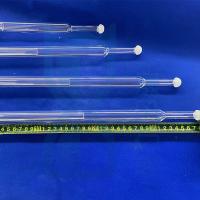 China High Purity SIO2 99.99% Quartz Glass Tube with 1100℃ Working Temperature and Clear Transparent for Laboratory Use for sale