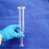 China High Purity SIO2 99.99% Quartz Glass Tube with 1100℃ Working Temperature and Clear Transparent for Laboratory Use for sale