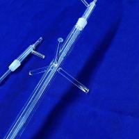 China High Purity SIO2 99.99% Quartz Glass Tube with 1100℃ Working Temperature and Clear Transparent for Laboratory Use for sale