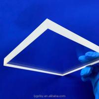 China Custom Ultra-thin UV Optical Window Flake Quartz Window Sheet for sale