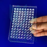 China Heat Resistant Fused Silica Quartz Glass Plate Drilled Hole Clear Quartz Plate for sale
