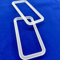 China Factory Custom High Temperature Resistant Transparent Quartz Ring for sale