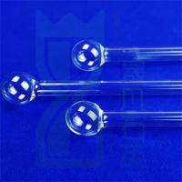 China Factory Custom High Temperature Resistant Transparent Quartz Spherical Tube for sale