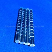 China CNC Finish Quartz Glass Rod Milling Optical Cylinder Clear Fused For Solar Semiconductor for sale