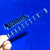 China CNC Finish Quartz Glass Rod Milling Optical Cylinder Clear Fused For Solar Semiconductor for sale