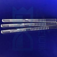 China CNC Finish Quartz Glass Rod Milling Optical Cylinder Clear Fused For Solar Semiconductor for sale