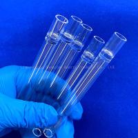 China Chinese Manufacturer Custom Laboratory High Temperature Resistant Quartz Glass Tube for sale
