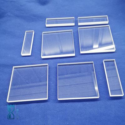 China Factory Custom High Transmittance  High Temperature Resistance Quartz Laminate for sale