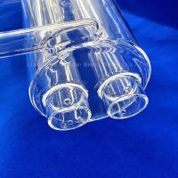 China Factory Custom High Temperature Resistant Large Diameter Quartz Tube for sale