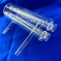 China Factory Custom High Temperature Resistant Large Diameter Quartz Tube for sale