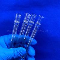 China Factory Custom High Temperature Resistant Large Diameter Quartz Tube for sale