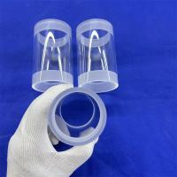 China Factory Custom High Temperature Resistant Grinding Quartz Tube for sale