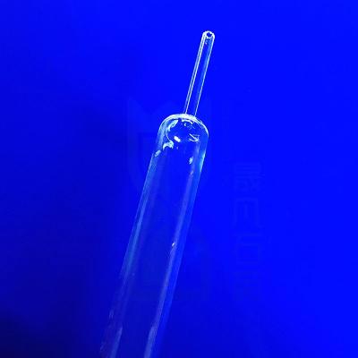 China Factory Custom High Temperature Welded Side Quartz Pipe for sale