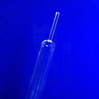China Factory Custom High Temperature Welded Side Quartz Pipe for sale