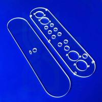 China Factory Custom High Temperature And Corrosion Resistant Quartz Punch Sheet for sale