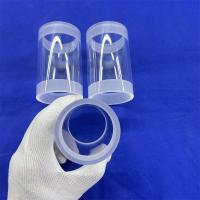 China Custom High Temperature And Corrosion Resistant Quartz Pipe With Grinding for sale