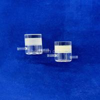China Factory Custom High Temperature And Corrosion Resistant High Purity Laboratory Sealed Quartz Thread Pipe for sale