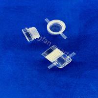 China Factory Custom High Temperature And Corrosion Resistant High Purity Laboratory Sealed Quartz Thread Pipe for sale