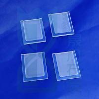 China Custom Cnc Optical Slotted Quartz Glass Panel Window Panels for sale