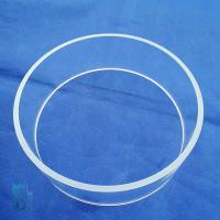 China Factory Custom High Temperature Resistant Major Diameter Quartz Tube for sale
