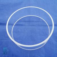China Factory Custom High Temperature Resistant Major Diameter Quartz Tube for sale