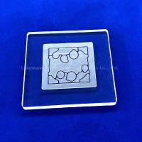 China Professional Custom High Temperature Resistance Slotted Quartz Sheet for sale
