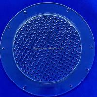 China Professional Custom Corrosion Perforated Quartz Glass Sheet for sale