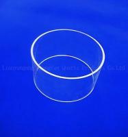 China Custom Large Diameter High Temperature Resistant Quartz Glass Tube for sale