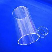 China Clear Quartz Tube for Semiconductor and Optical Applications for sale