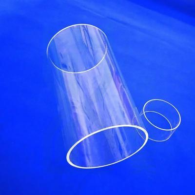 China Clear Quartz Tube for Semiconductor and Optical Applications for sale