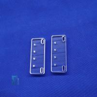 China Factory Custom High Transparent Transparent Quartz Punch Sheet for sale
