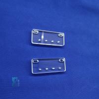 China Factory Custom High Transparent Transparent Quartz Punch Sheet for sale