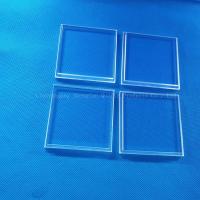 China Factory Custom High Temperature Resistant Transparent Step Quartz Glass Sheet for sale