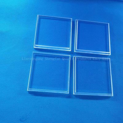 China Factory Custom High Temperature Resistant Transparent Step Quartz Glass Sheet for sale