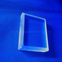 China Factory Custom High Temperature Resistant Transparent Step Quartz Glass Sheet for sale
