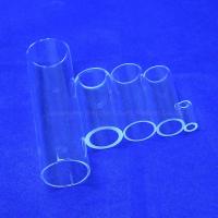 China Clear Quartz Tube for Semiconductor and Optical Applications for sale