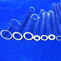 China Clear Quartz Tube for Semiconductor and Optical Applications for sale