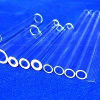 China Clear Quartz Tube for Semiconductor and Optical Applications for sale