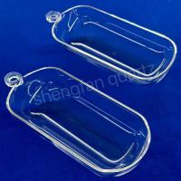 China Factory Custom High Temperature Resistant Semiconductor Quartz Cleaning Boat Annealing Boat for sale