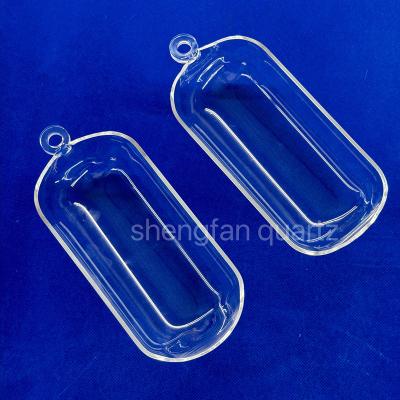 China Factory Custom High Temperature Resistant Semiconductor Quartz Cleaning Boat Annealing Boat for sale